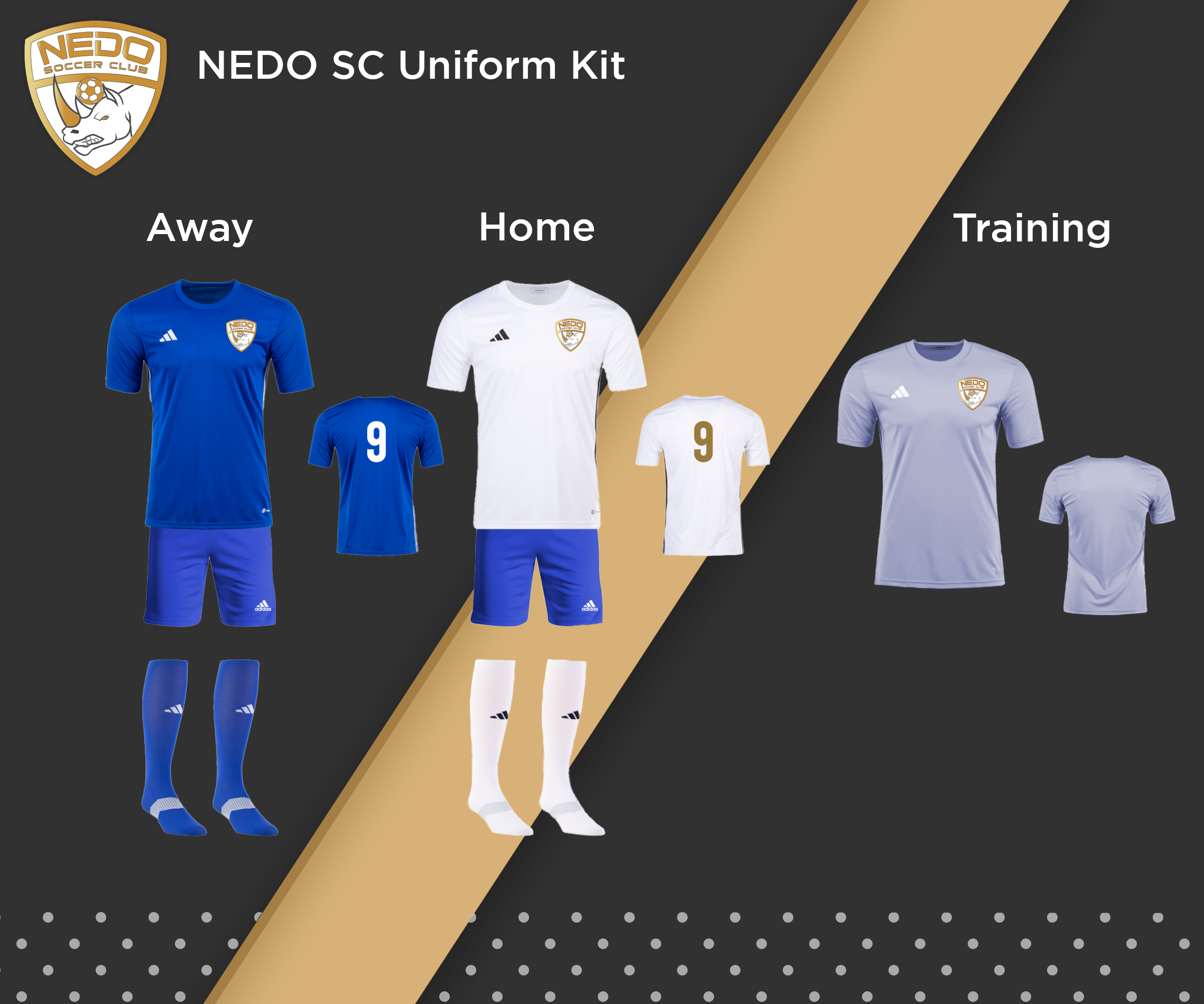 Nedo Soccer Club Uniforms